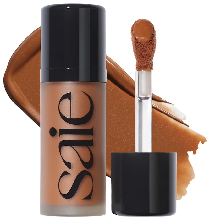 Dew Bronze Soft-Focus Sculpting Liquid Bronzer - Saie | Sephora