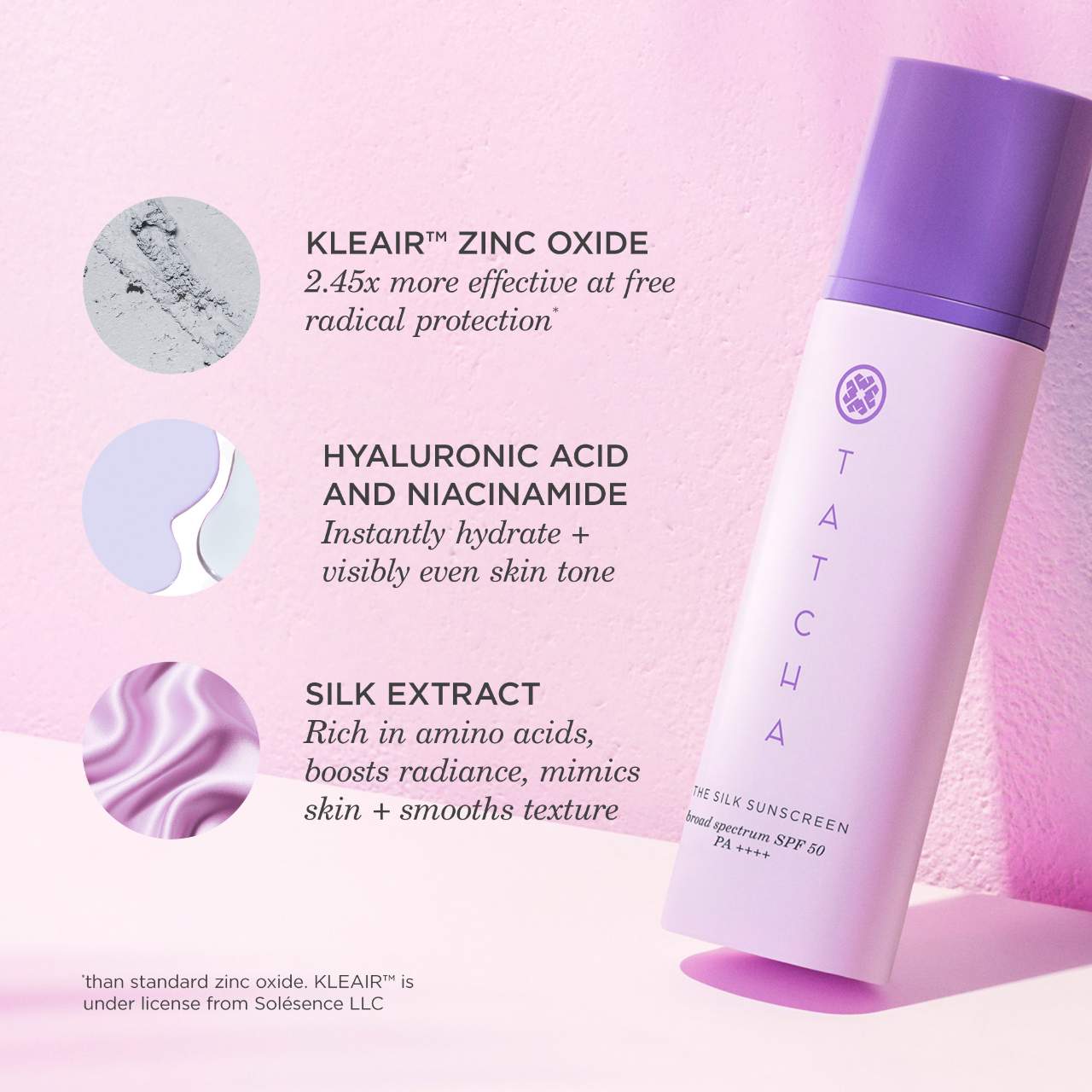 Tatcha The Silk Sunscreen Spf 50 Weightless Mineral Sunscreen ...
