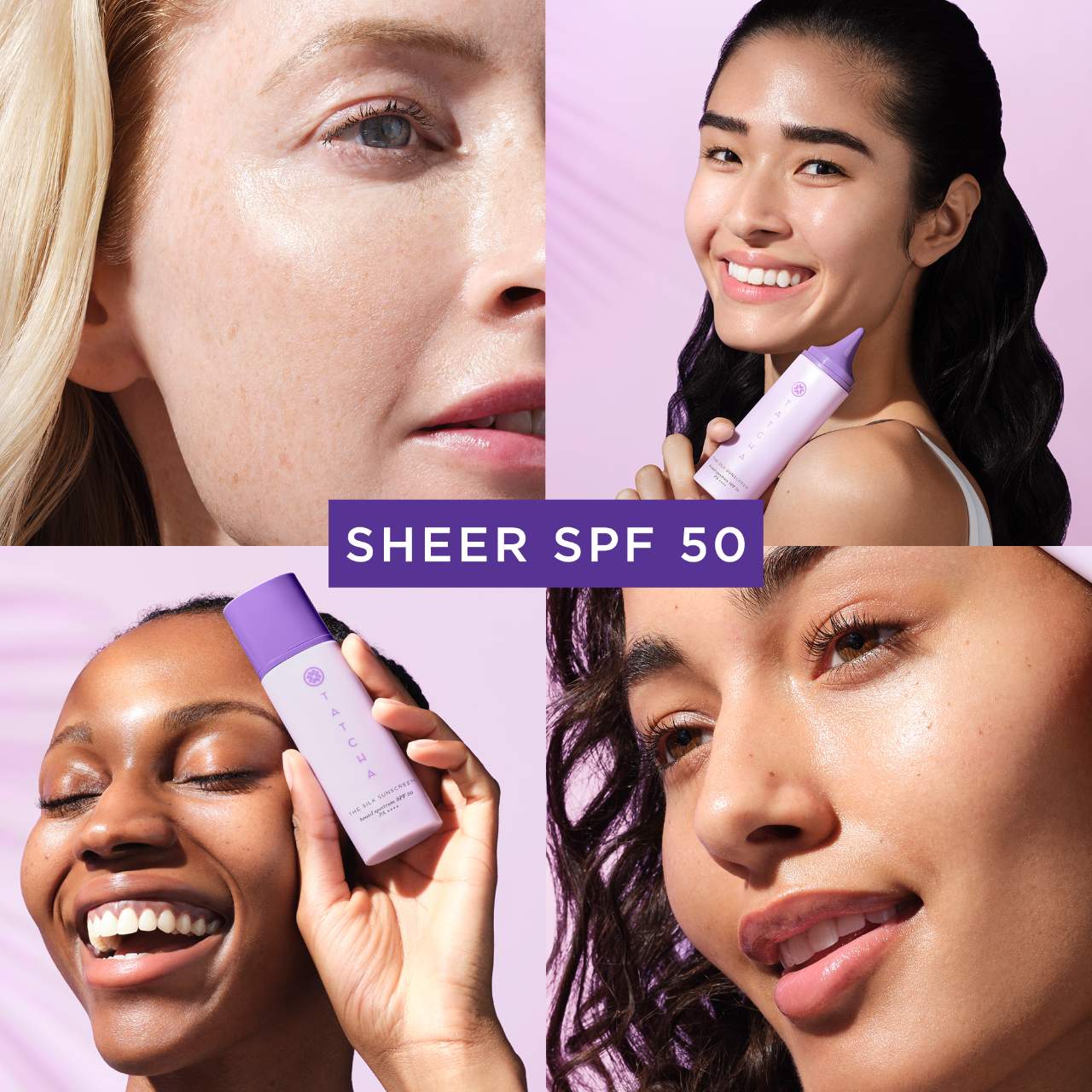 Tatcha The Silk Sunscreen Spf 50 Weightless Mineral Sunscreen International Shipping