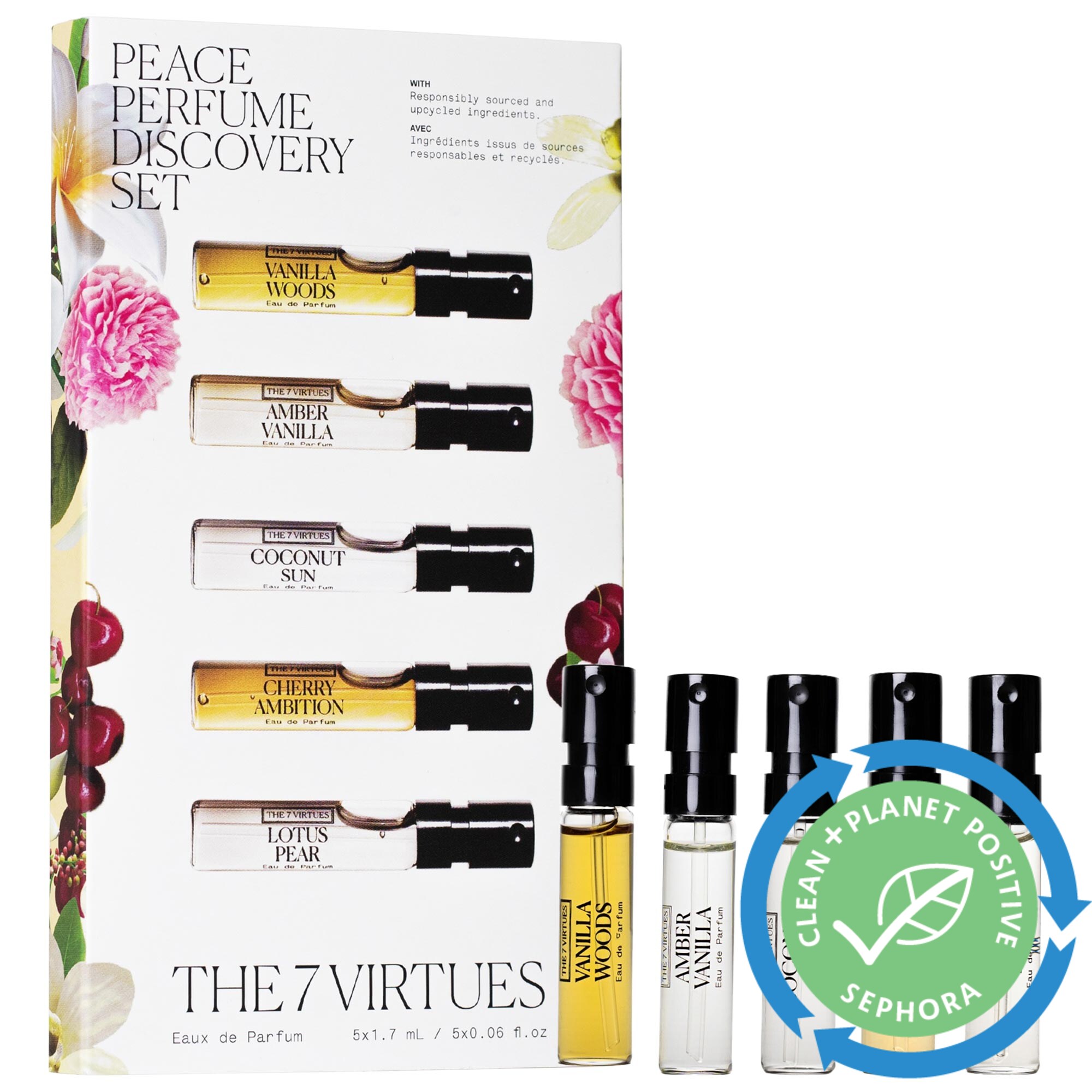 The 7 Virtues Peace Perfume Sampler Discovery Set | ModeSens