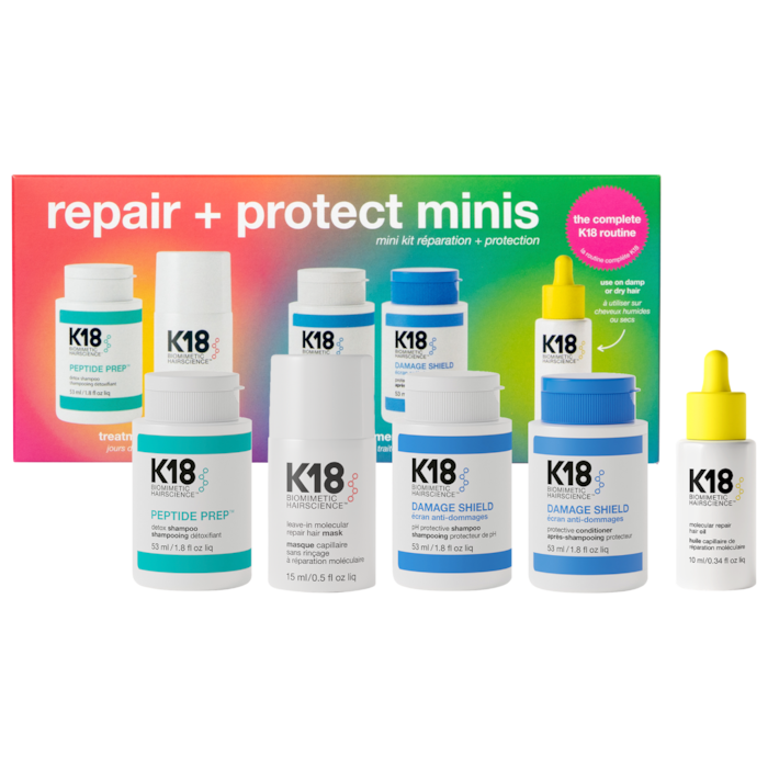 Repair + Protect Mini's Hair Set - K18 Biomimetic Hairscience | Sephora