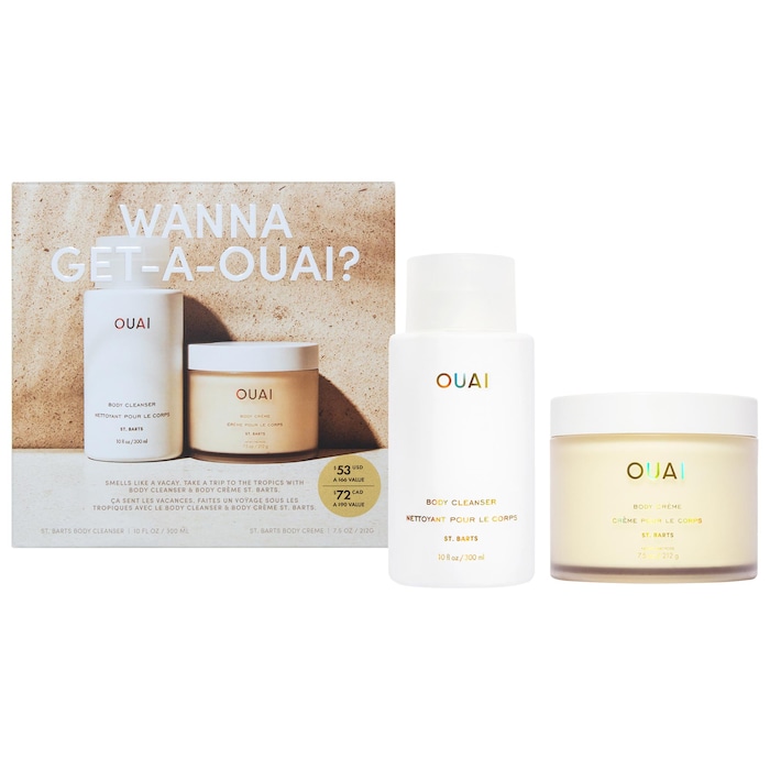 St. Barts Body Cream and Body Wash Set - OUAI | Sephora