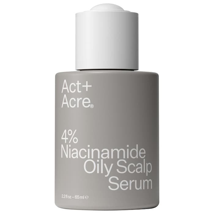 4% Niacinamide Scalp Serum For Oily Scalp + Hair - Act+Acre | Sephora