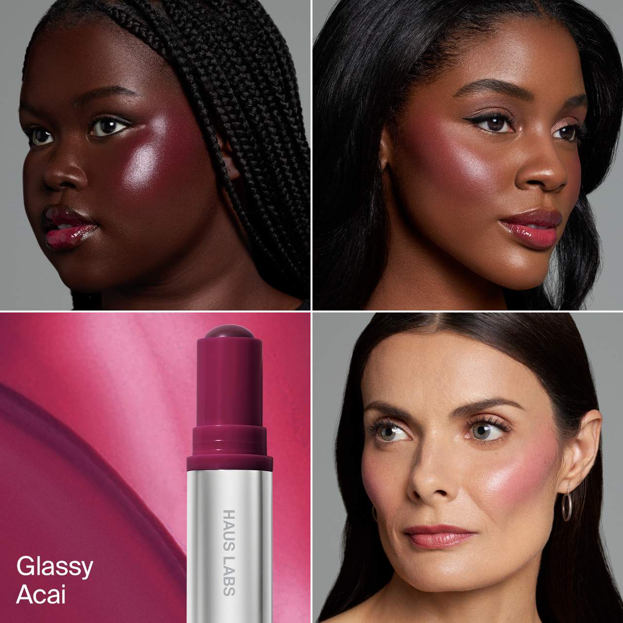 HAUS LABS BY LADY GAGA Color Fuse Longwear Hydrating Glassy Lip + Cheek ...