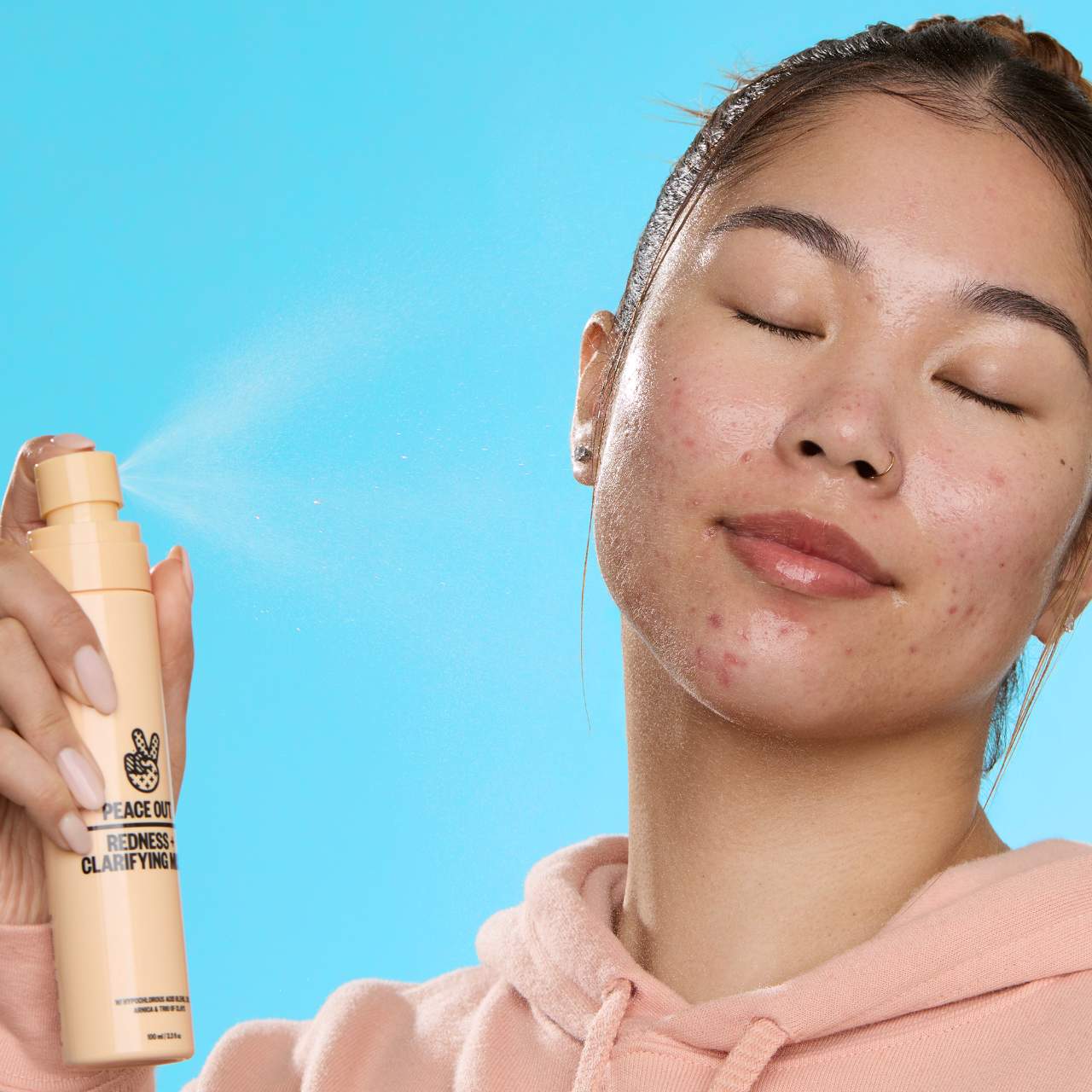 Peace Out Redness Reducing + Clarifying Facial Mist With Hypochlorous ...