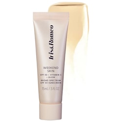 Mini Weekend Skin SPF 50 Instant Glow Tinted Mineral Sunscreen with ...