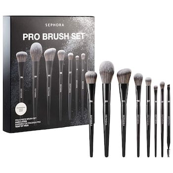 8-Piece PRO Brush Face & Eye Set - SEPHORA COLLECTION | Sephora