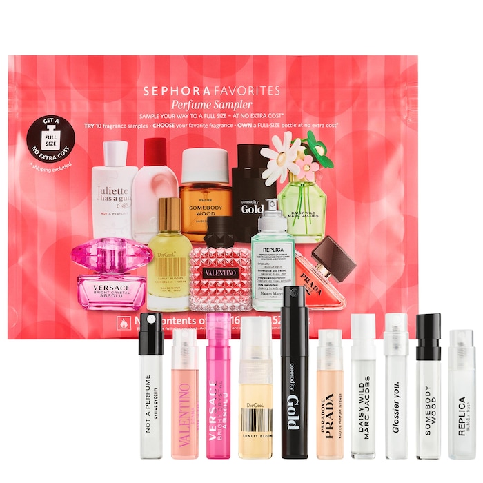 Best-Selling Perfume Sampler Set with Redeemable Voucher - Sephora ...