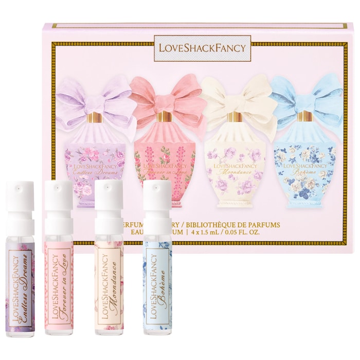 Perfume Library Eau de Parfum Discovery Set - LoveShackFancy | Sephora