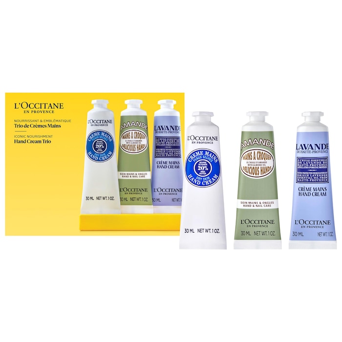 Nourishing and Protective Hand Cream Trio Kit - L'Occitane | Sephora
