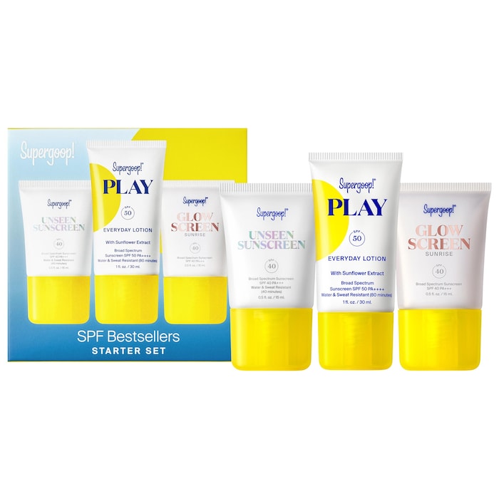 SPF Bestsellers Starter Set - Supergoop! | Sephora