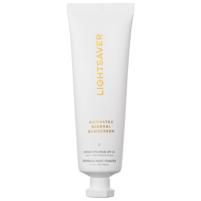 Shade 0 - Activated Non-Tinted Mineral Face Sunscreen Broad Spectrum ...