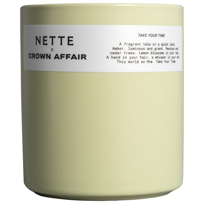 Nette x Crown Affair Take Your Time Candle - Nette | Sephora