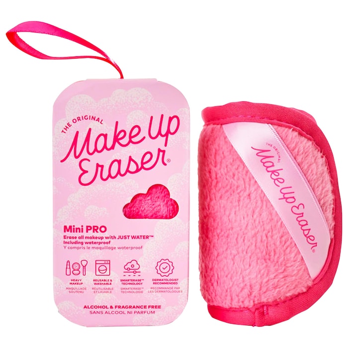Mini MakeUp Eraser® PRO Pink Reusable Makeup Remover - The Original ...