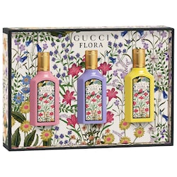 Mini Flora Eau de Parfum Perfume Trio Set - Gucci | Sephora