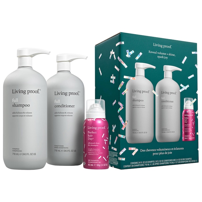 Full Shampoo, Conditioner, and Dry Shampoo Value Set - Living Proof ...
