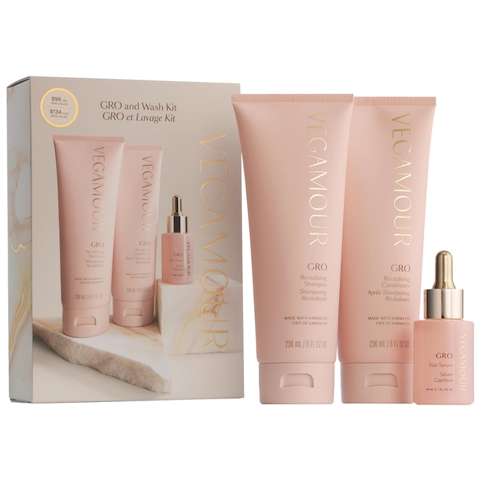 GRO and Wash Hair Value Set - Vegamour | Sephora