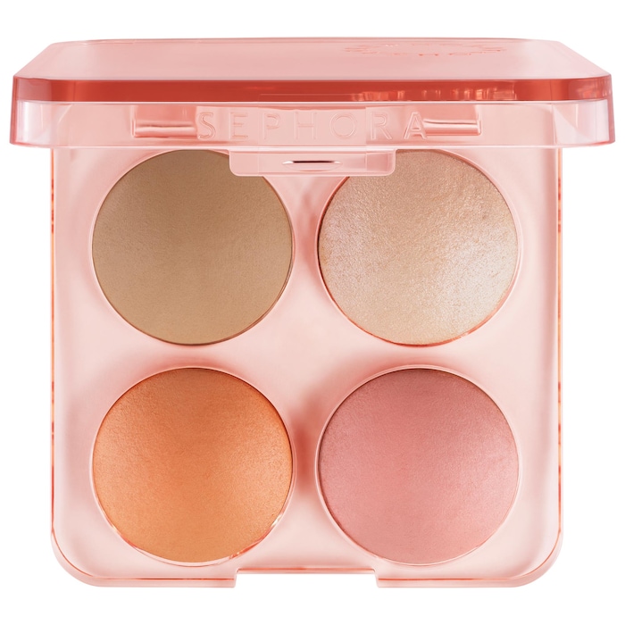 Colorful Face Bronzer, Blush & Highlighter Palette - SEPHORA COLLECTION ...