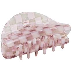 Medium Checker Claw Clip in Smoky Quartz - Chunks | Sephora