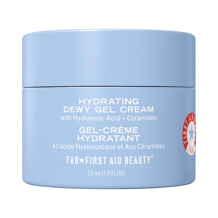 Hydrating Dewy Gel Cream Moisturizer with Hyaluronic Acid + Ceramides ...
