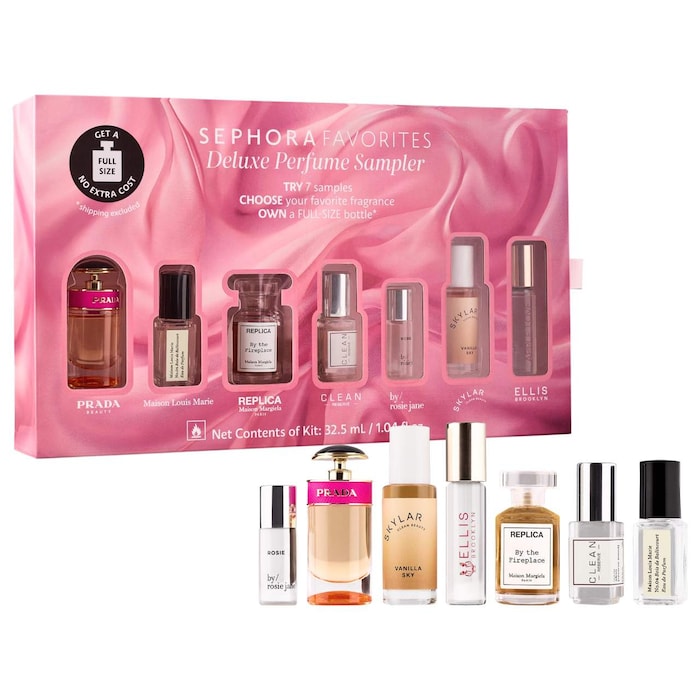 Scent the Look Deluxe Perfume Sampler with Redeemable Voucher - Sephora ...