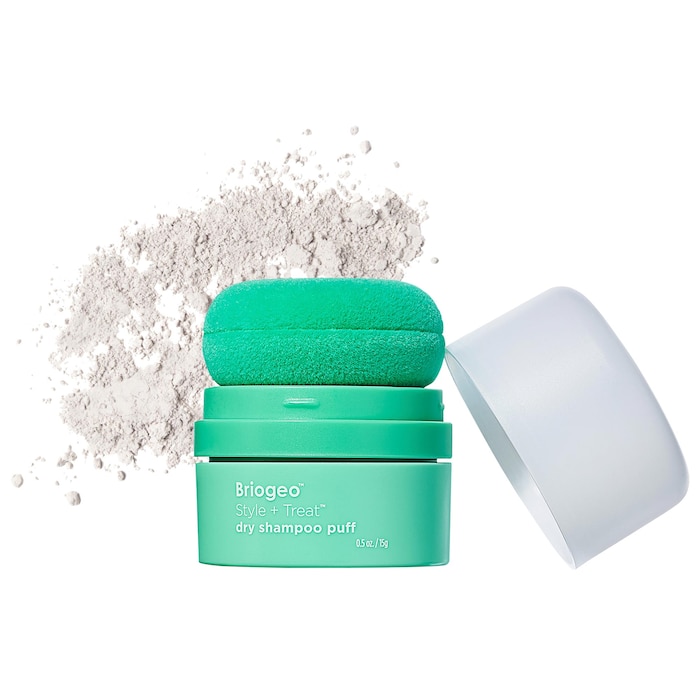 Style + Treat Non-Aerosol & Talc-Free Dry Shampoo Powder Puff - Briogeo ...