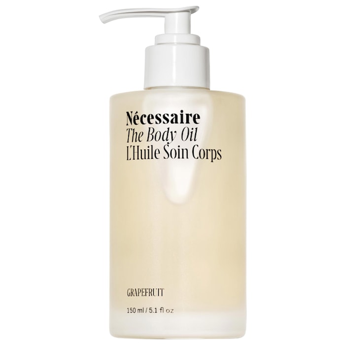 The Body Oil Grapefruit – Multi-Nutrient Treatment Oil With Peptides, Ceramides + Capsaicin - Nécess