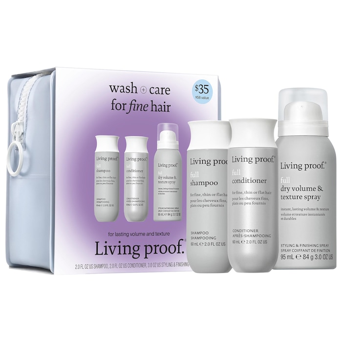 Mini Full Shampoo, Conditioner and Texture Spray Set - Living Proof ...