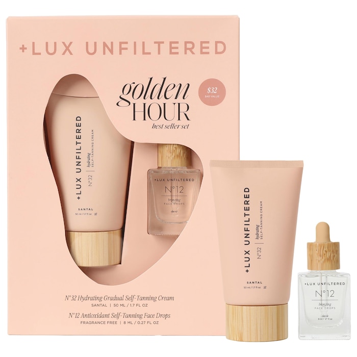 Mini Golden Hour Self Tanning Intro Kit - Lux Unfiltered | Sephora
