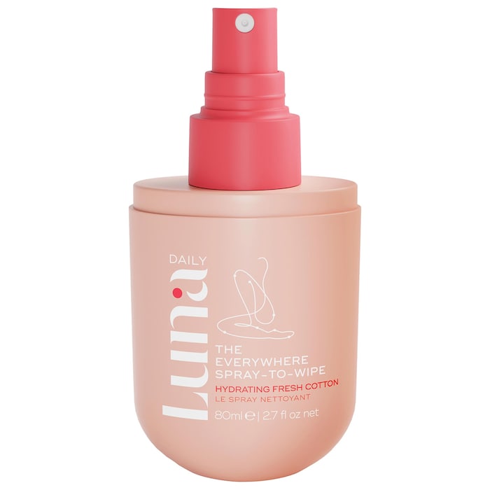 The Everywhere Spray-To-Wipe - Hydrating with Prebiotics, Vitamins and Omegas for Dry Skin - Luna Da