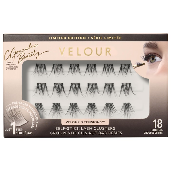 Velour x C Gonzalez Beauty Self-Stick Lash Clusters - Velour Lashes ...
