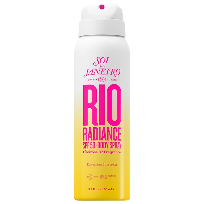Mini Rio Radiance™ SPF 50 Body Spray Sunscreen with Niacinamide - Sol ...