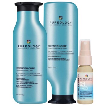 Strength Cure and Color Fanatic Hair Set for Damaged Hair - Pureology ...
