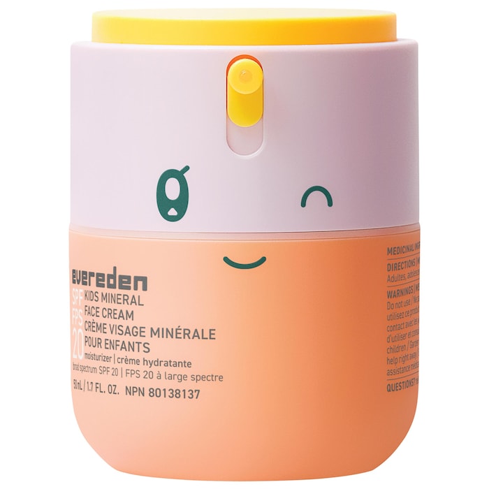 Kids 2-in-1 Mineral Face Cream & Sunscreen SPF20 - Evereden | Sephora