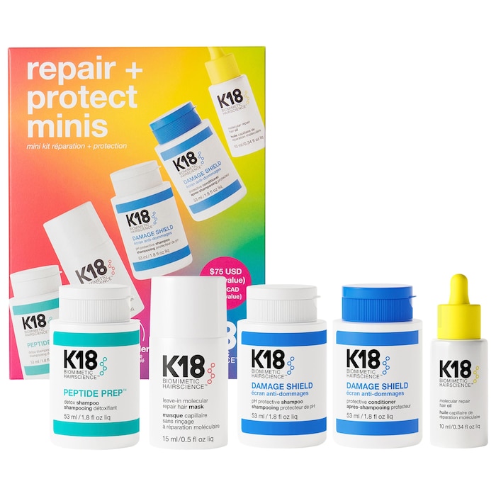 Repair + Protect Minis Kit - K18 Biomimetic Hairscience | Sephora
