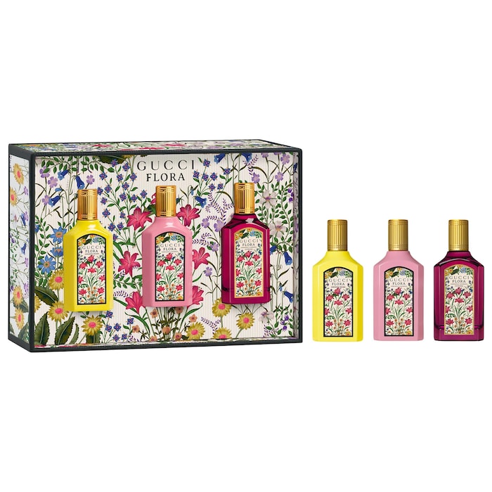 Mini Flora Gorgeous Collection Perfume Sampler Gift Set - Gucci | Sephora