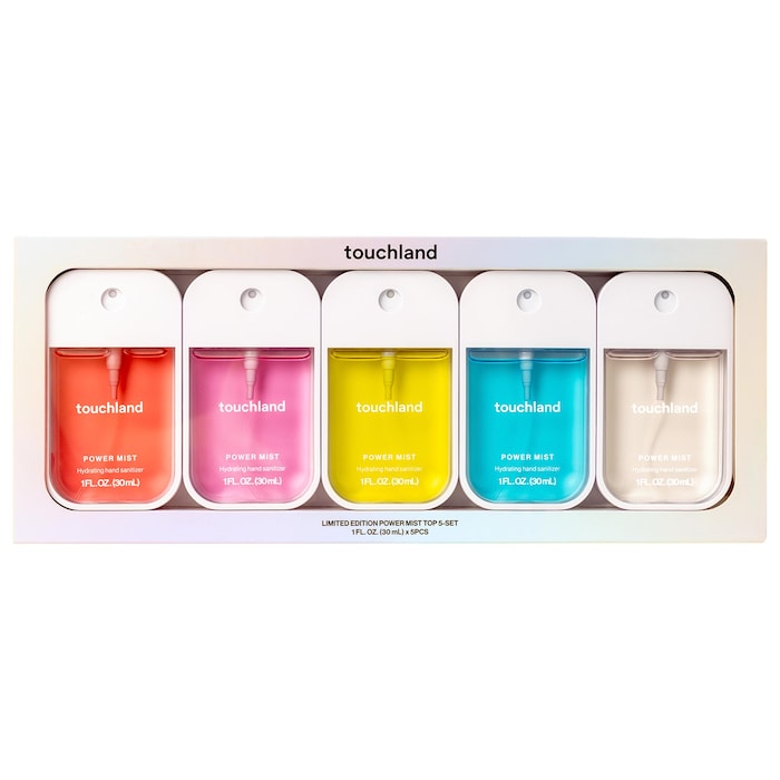 Limited Edition Power Mist Hydrating Hand Sanitizer Top 5-Set - Touchland | Sephora