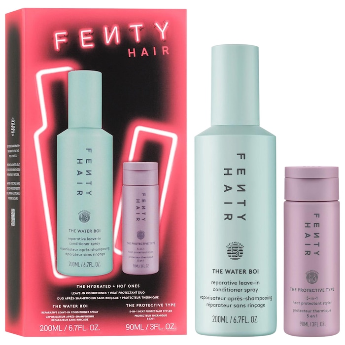 The Hot & Hydrated Ones Heat Protectant & Leave-In Conditioner Hair ...