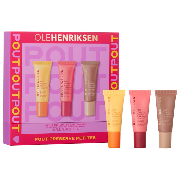 Pout Preserve Petites Mini Lip Trio with Peptides - OLEHENRIKSEN | Sephora