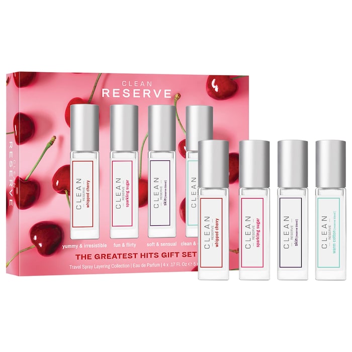 The Greatest Hits Travel Spray Perfume Gift Set - CLEAN RESERVE | Sephora