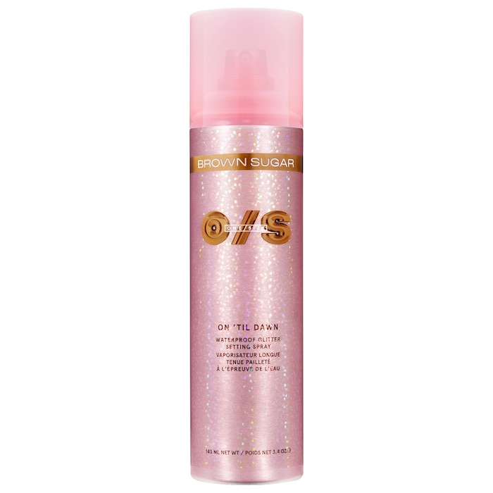 On 'Til Dawn Waterproof Glitter Setting Spray - Brown Sugar - ONE/SIZE ...