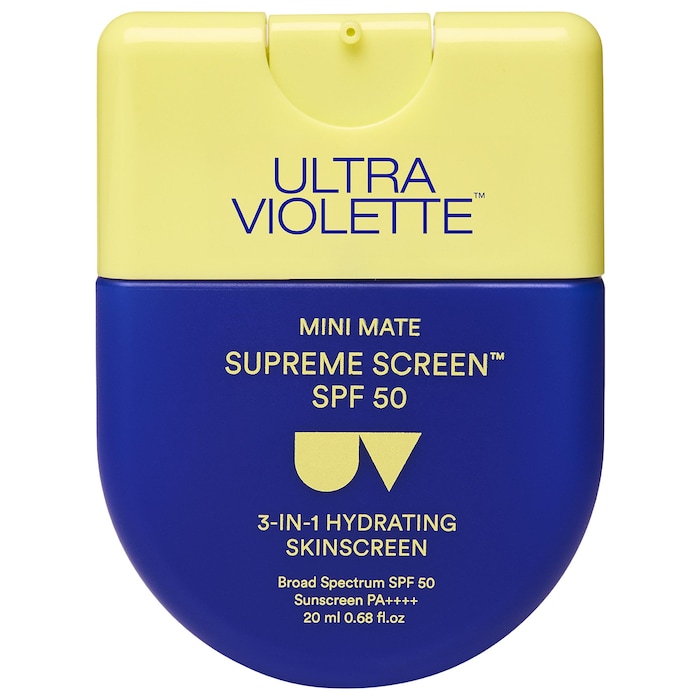 Supreme Screen SPF 50 Mini Mate Facial Sunscreen Moisturizer and Primer ...