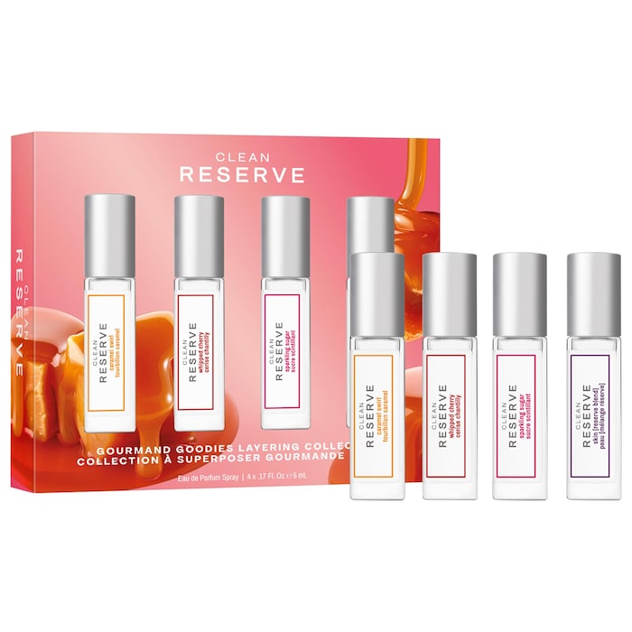 CLEAN RESERVE Gourmand Goodies Layering Collection Gift Set - CLEAN ...