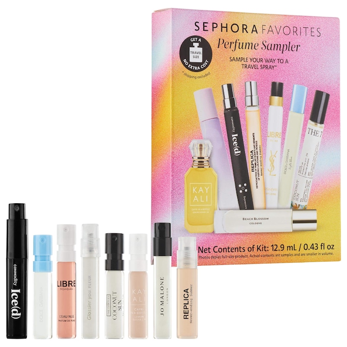 Summer Scents Travel Spray Perfume Sampler Set w/ Redeemable Voucher ...